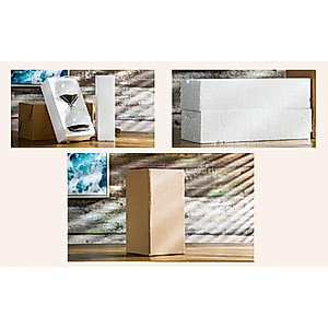 Hourglass Timer 5/15/30 Minutes Sand Clock Durable Glass Hourglass Timer for Romantic Mantel Office Desk Decor Birthday Gift Kids Games (5 Minutes, White)