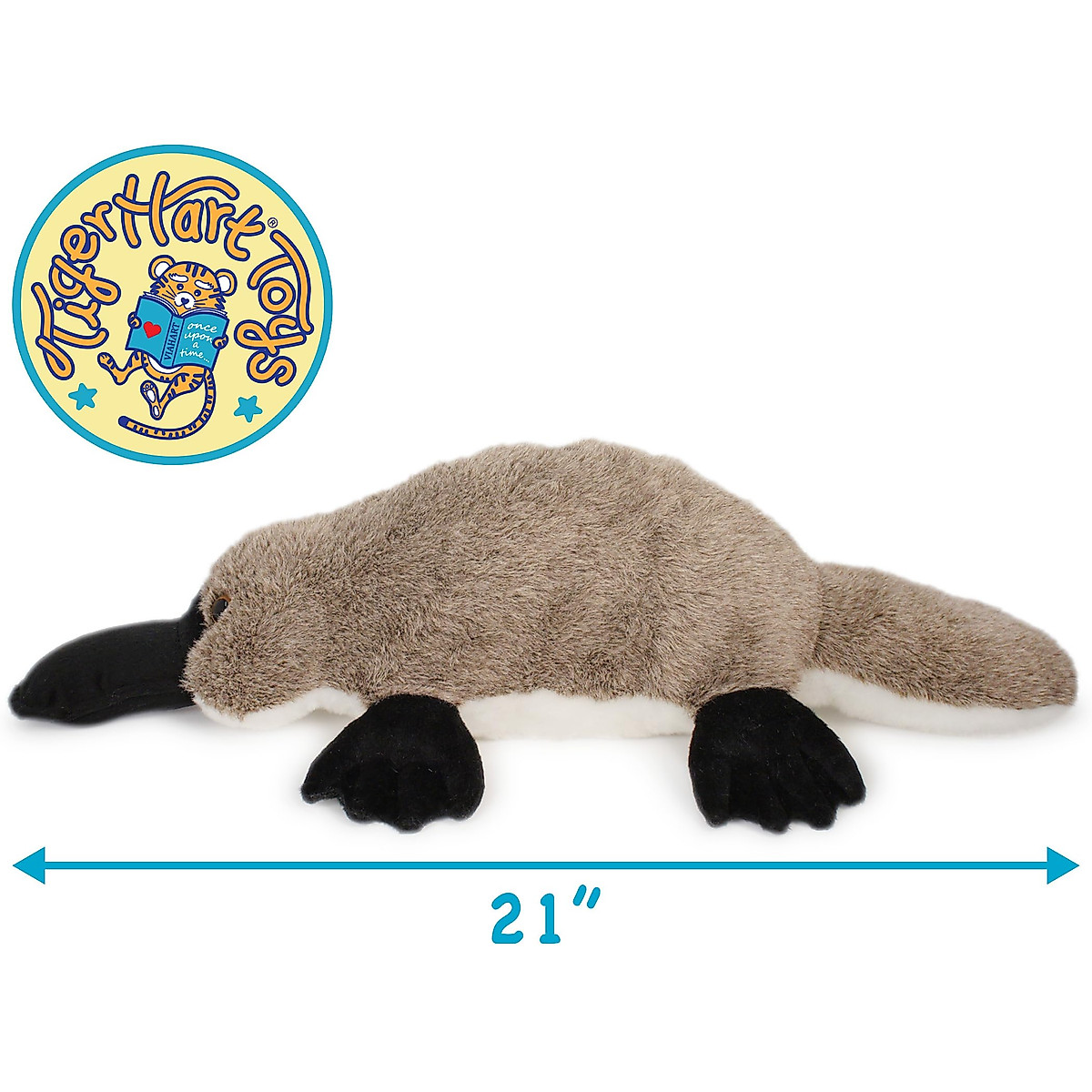 TigerHart Prudence The Platypus - 21 Inch Stuffed Animal Plush