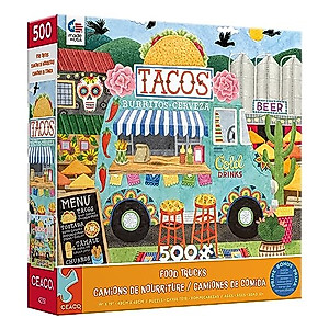 Ceaco - Food Trucks - Taco Truck - 500 Piece Jigsaw Puzzle