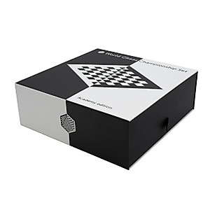 World Chess Championship Set Full Official Tournament Extra Queens Unique Sets for Kids and Adults Board Game Weighted Pieces (Extra Queens) for 2 players