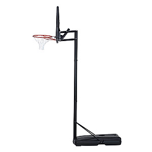 Lifetime 1479 Courtside Height-Adjustable Portable Basketball System with 48-Inch Shatter Guard Fusion Backboard