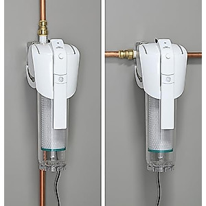 GE Smart Whole House Water Filtration System | Reduces Sediment, Rust & More | Install Kit & Accessories Included | Filter Not Included | Replace Filter (FTHPM, FTHTM, FTHLM) Every 3 Months | GXWH70M