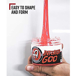 Adam's Interior Goo - Car Detailing Dust Cleaning Mud Slime Gel Glue for Automotive Interior Car Cleaner | Magic Putty Cleaner for Your Car Accessories Leather Car Seat Laptop Keyboard Tablet…
