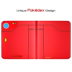 tombert 9-Pocket 720 Cards TCG Binder Compatible with PTCG, Sleeves Card Carrying Case for Baseball Cards, MTCG, etc. PKM-Big