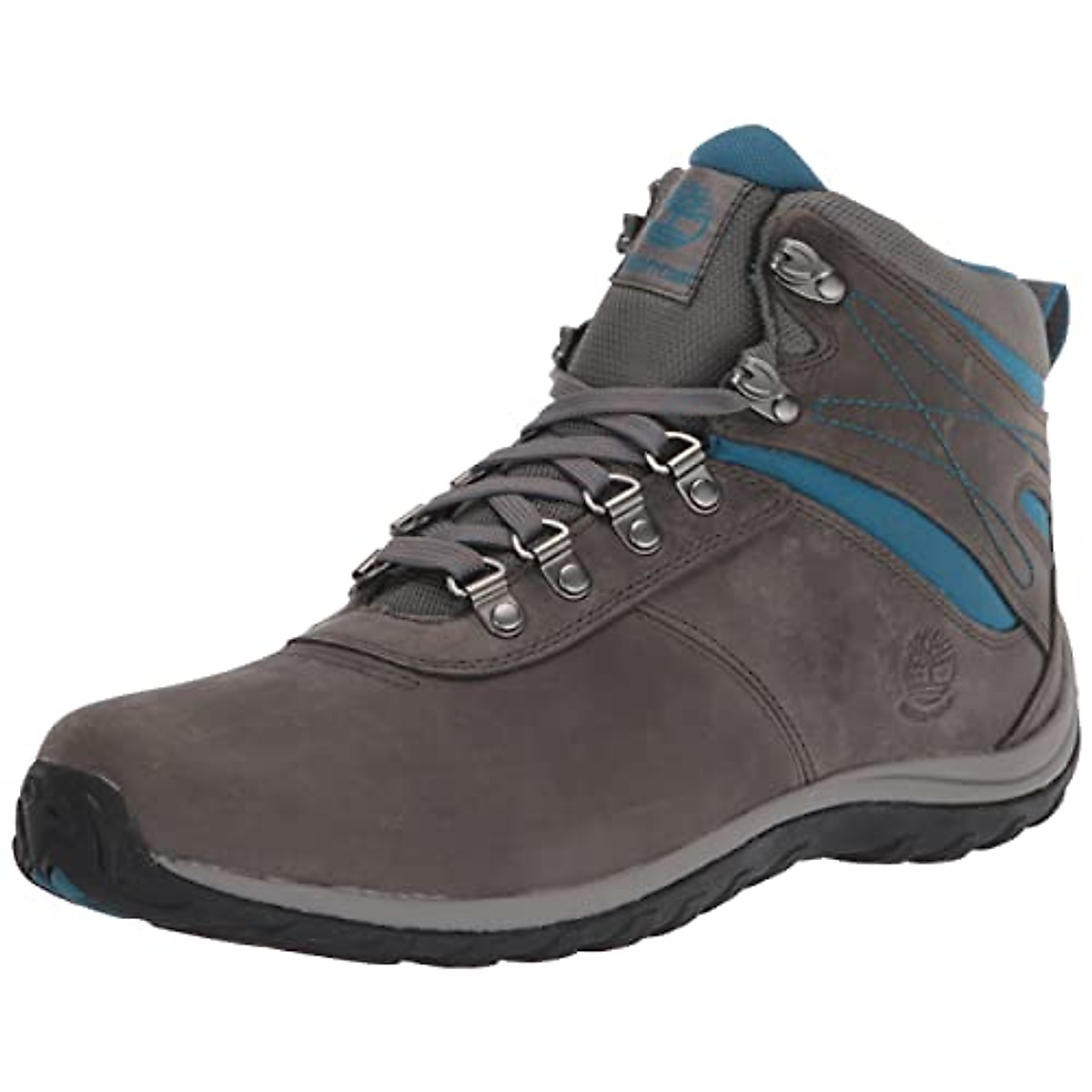 Timberland Women's Norwood Mid Waterproof Hiking Boot, Dark Grey Full Grain, 7.5