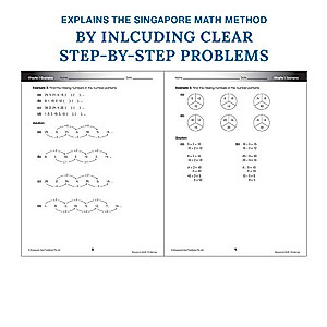 Singapore Math Challenge 3rd Grade Workbooks, Singapore Math Grade 3 and Up, Working Backwards, Patterns, Subtraction, and Multiplication Workbook, 3rd Grade Math Classroom or Homeschool Curriculum