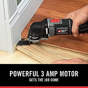 PORTER-CABLE Oscillating Tool Kit, 3-Amp, 52 Pieces (PCE605K52)