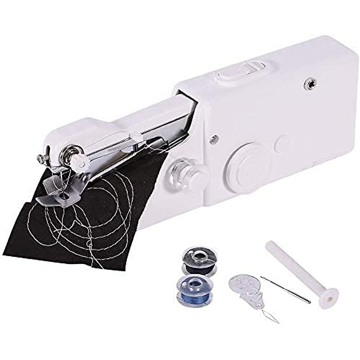 Estink Handheld Sewing Machine Mini Portable Quick Repairing Cordless Sewing Machine for DIY Multifunctional Single Stitch Sewing Machine