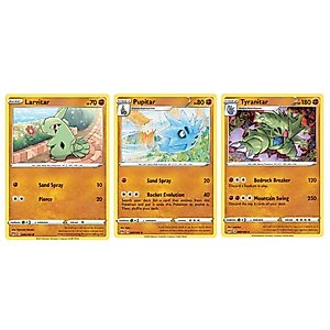 Tyranitar 088/189 Darkness Ablaze - Evolution Pokemon Card Lot - Foil
