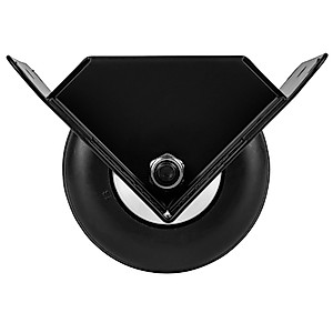 Penn-Elcom W2080K/HD 3" Heavy Duty Recessed Corner Caster in Sleek Black