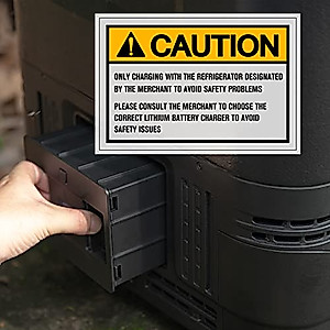 CHANGE MOORE Dual Zone Car Refrigerator Detachable Battery, Bodega, Euhomy, bougerv,Newair(Not Compatible ED series car refrigerator) Black