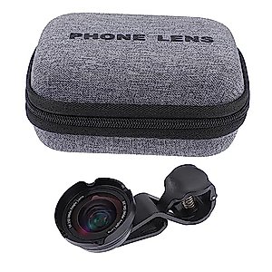 Cell Phone Lens 1 Set Phone Camera Blush Set Lip Gloss Set Mobile Lens Lip Gloss Kits Lip Gloss Sets Abs Black Creative Cell Phone Lens Earth Tones Makeup Bling Accessories
