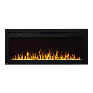 Napoleon Purview 50 inch Wall Mount Electric Fireplace - Black, NEFL50HI