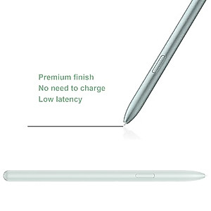 Galaxy Tab S7 FE S Pen Replacement Stylus Pen for Samsung Galaxy Tab S7 FE SM-T730, SM-T733, SM-T736B Touch Pen + Tips/Nibs (Mystic Green)