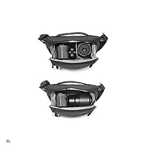 Peak Design Everyday Sling 3L Black Sling, Shoulder, or Waist Carry (BEDS-3-BK-2)