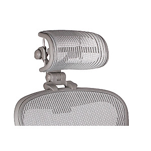 Engineered Now The Original Headrest for The Herman Miller Aeron Chair (H3 for Classic, Zinc)