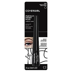 Covergirl Perfect Point Plus Liquid Eyeliner, Black Onyx, .08 Fl. Oz.