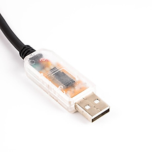 USB RS485 to DMX512 Lighting Equipment Control Cable Stage Lighting DJ Cable With LED Signal Interface Adapter for Freesyler (16.4ft)