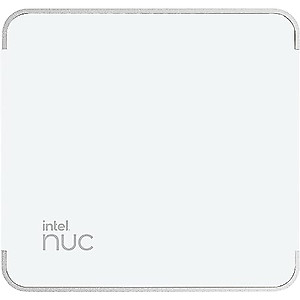 Intel 2023 NUC 13 Pro Kit NUC13ANBi5 Vivid Canyon Mini PC Desktop, 13th Gen 12-Core i5-1340P, 64GB DDR4 RAM, 2TB PCIe SSD, WiFi 6, Bluetooth 5.3, White, Windows 11 Pro, BROAG Cable