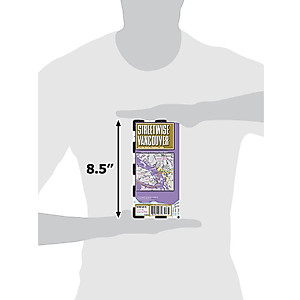 Streetwise Vancouver Map - Laminated City Center Street Map of Vancouver, Canada