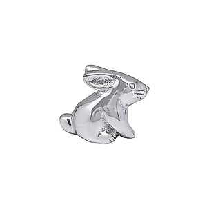 Mariposa Bunny Napkin Weight, One Size, Silver