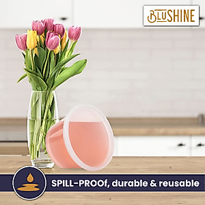 [36 Sets] 16 oz. Plastic Deli Food Storage Containers with Airtight Leak Proof Lids - Reusable -Microwave, Fridge, and Freezer Safe