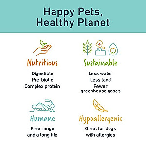 Jiminy's Original Cricket Cookie Dog Treat, Hypoallergenic, 5oz, Peanut Butter & Pumpkin (Pack of 1)