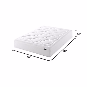 ZINUS 12 Inch Cloud Memory Foam Mattress / Pressure Relieving / Bed-in-a-Box / CertiPUR-US Certified, Queen