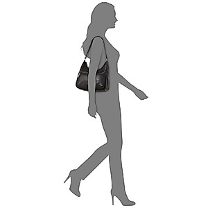 Giani Bernini Nappa Black Leather Hobo Handbag