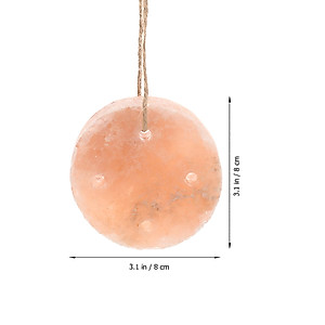 POPETPOP Salt Licks Small Animals Salt Blocks Rabbit Mineral Salt Licks with Rope Hamster Teeth Grinding Stones Natural Bunny Chew Treat Toys for Rats Guinea Pig Ferrets