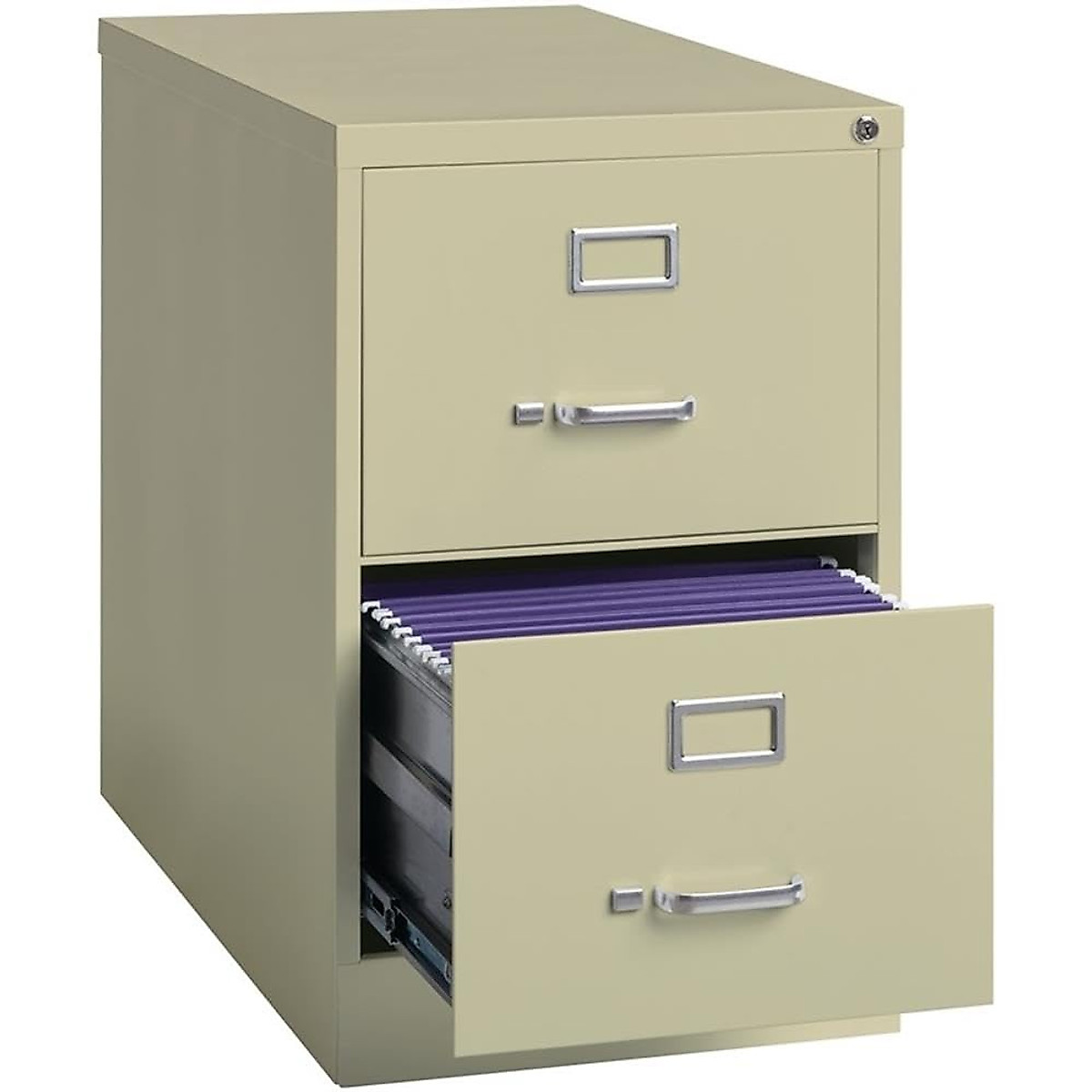 Scranton & Co 2 Drawer Legal File Cabinet in Putty