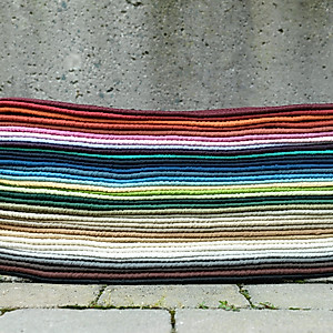 Boca Raton Polypropylene Braided Rug 4x6 White