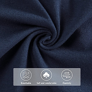 Rutoe Newborn Baby Boy Romper Stripe Sleeve Outfits Jumpsuit Clothes One Piece Romper (0-3M)