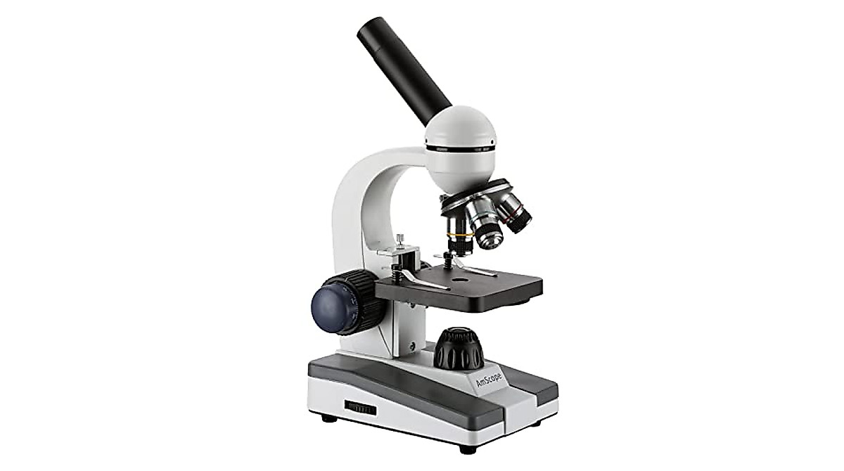AmScope Student Microscope Kit - 40X-1000X Magnification