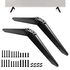 Base TV Stand for TCL Roku TV Legs, for TCL 40inch 43inch 49inch 50inch 55inch 65inch TV Stand 40S325 40S303 43S425 49S517 50S435 50S433 55S431 65S435 with Screws & Instructions