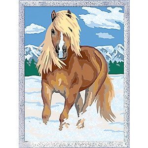 Ravensburger CreArt The Royal Horse Paint by Numbers Kit - Ideal for Kids & Beginners | Complete Set | DIY Home Art Project | Great Gift for Ages 9 and Up