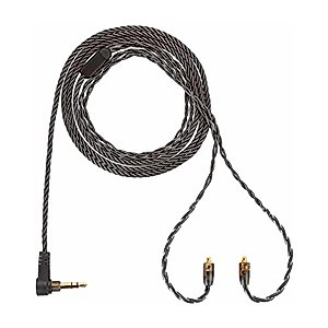 Campfire Audio Super Smoky Litz IEM Cable | MMCX Cable Replacement Headphone Cable | 3.5mm TRS Connector