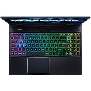 Acer Predator Helios Gaming Laptop 2023 Newest, 15.6" FHD 165Hz Display, Intel Core i7-12700H, 16GB DDR5 RAM, 512GB SSD, NVIDIA GeForce RTX 3060 Graphics, Bluetooth, Wifi6, Windows 11 Home, Black