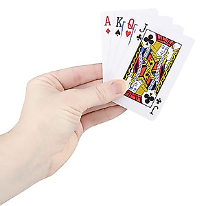 The Dreidel Company Playing Cards Deck, 2.25 Inch x 3.5 Inch (24-Pack)