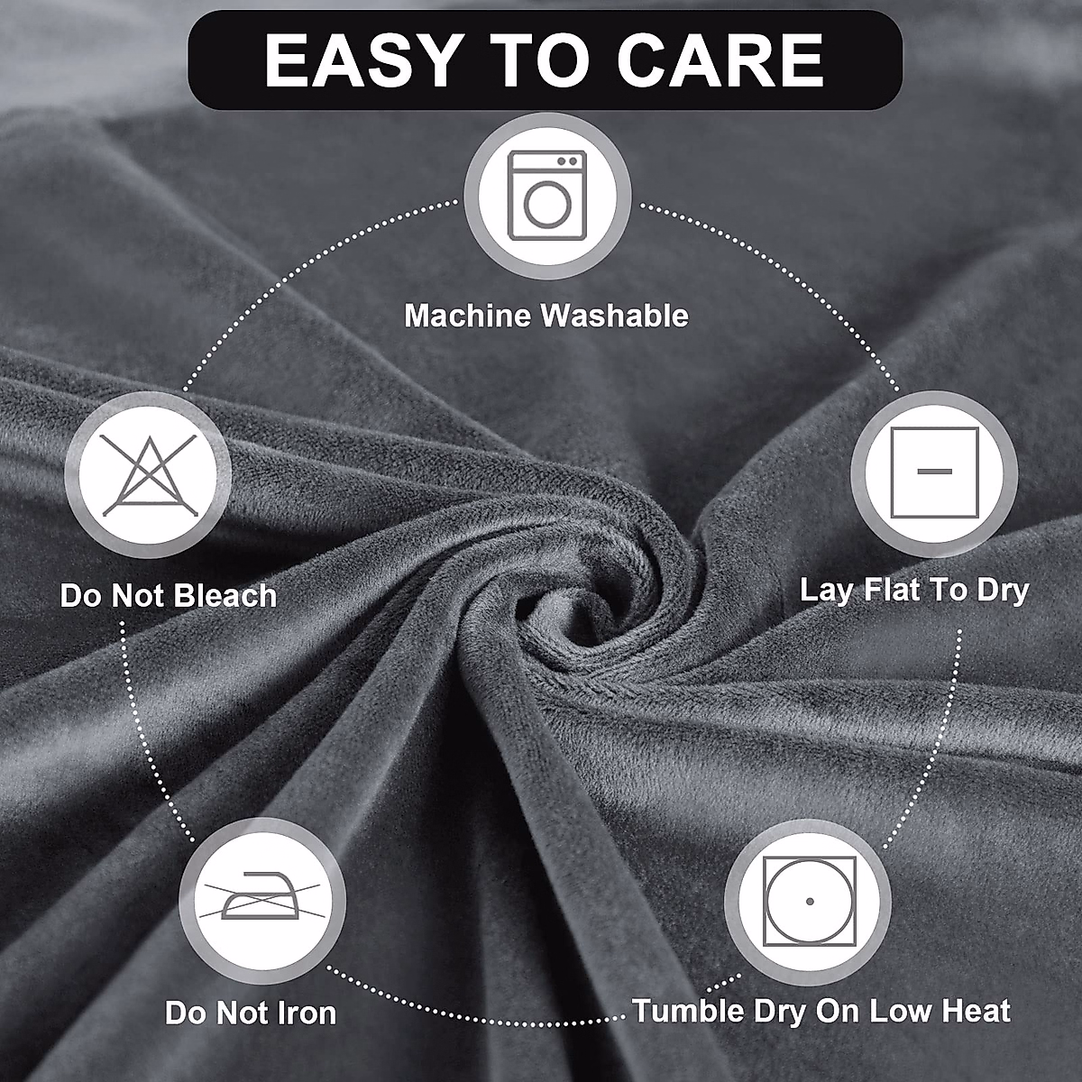 FestiCorp Sofa Cover, Velvet Couch Covers for Dogs, Stretch Sofa Slipcovers, Thick Furniture Covers for Pets, Washable Chair Cover, Armchair, Grey