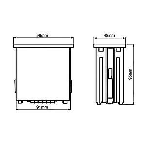 iDili Conductivity Meter Online Conductivity Meter TDS Instrument EC Meter Conductivity Electrode Replace Pure Water Monitor CM-230