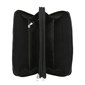 Colorful Dragonfly Western Style Spring Rhinestone Studded Purse Leather Country Handbag Women Shoulder Bag Wallet Set (#2 Purple)