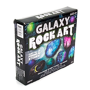 Galaxy Paint Your Own Rock Art by Horizon Group USA, Black