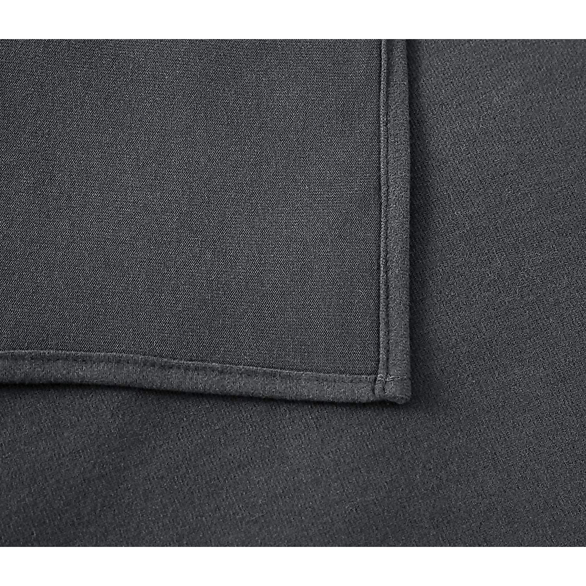 Marquess Microfiber Flannel Sheet Set-Ultra Soft & Comfortable 4 Pieces Sheet, Breathable & Luxury Warm Bedding Collection, Fade Resistant & Easy Care((CHARCOAL, FULL)