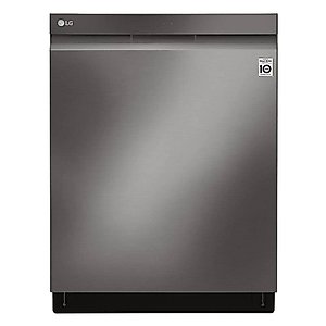 LG LDP6810BD 24" Top Ctrl Dishwasher 44 dBA 3rd Rack TrueSteam ThinQ
