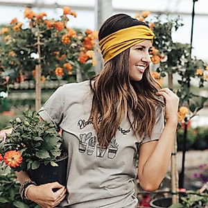 Jesries 12 Pack Headbands for Women Yoga Elastic Hair Bands Workout Running Sport Non Slip Sweat Hair Wrap for Girls