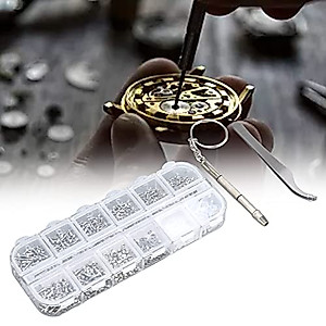 Okuyonic Repair Screws Set, Reliable Convenient Glasses Screws for Tablet