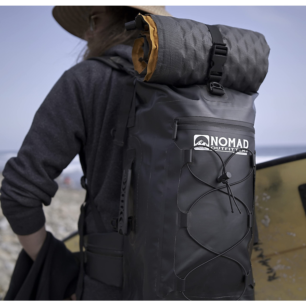 Grehge Nomad Outfitters | STEALTH 30L - Heavy Duty Waterproof Roll-Top Dry Ba