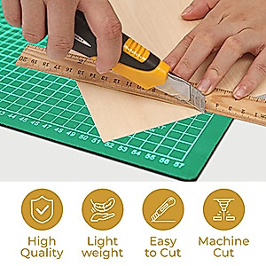 (12-Pack) 12”x12”x1/8” Basswood Sheets for Crafts - Perfect for Architectural Models Drawing Painting Wood Engraving Wood Burning Laser Scroll Sawing