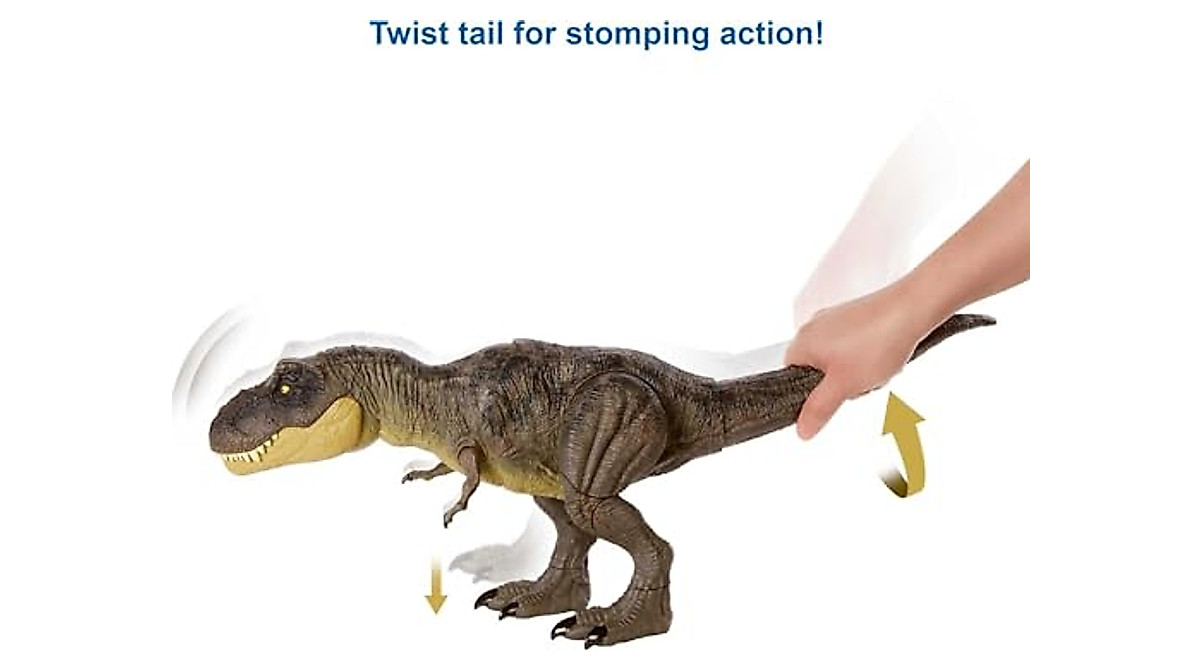 Jurassic World Tyrannosaurus Rex Action Figure - Stomp 'n Escape Toy